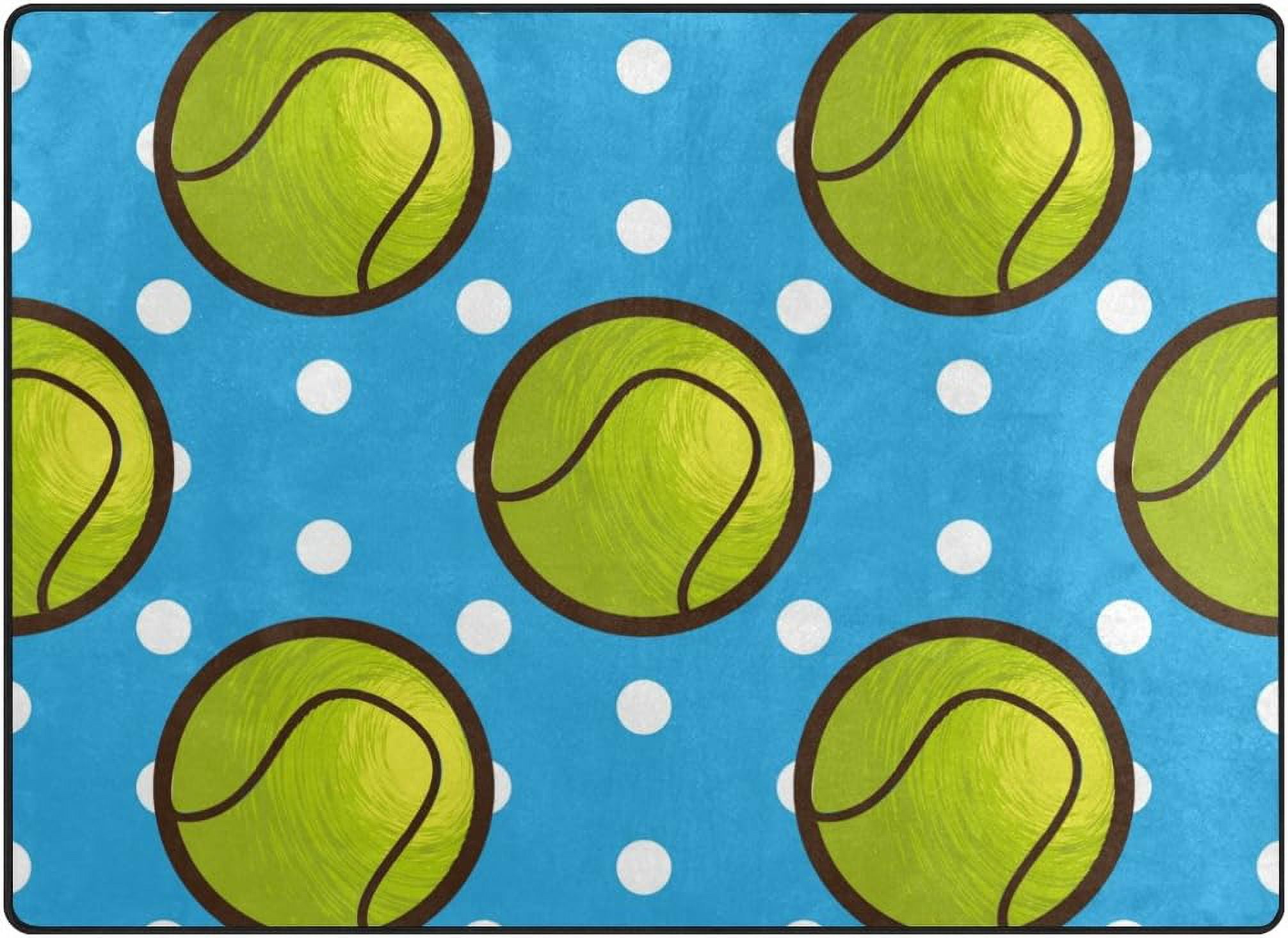 SKYSONIC 80x58 inches Lightweight Soft Area Rug Mat Indoor Floor Rugs ...