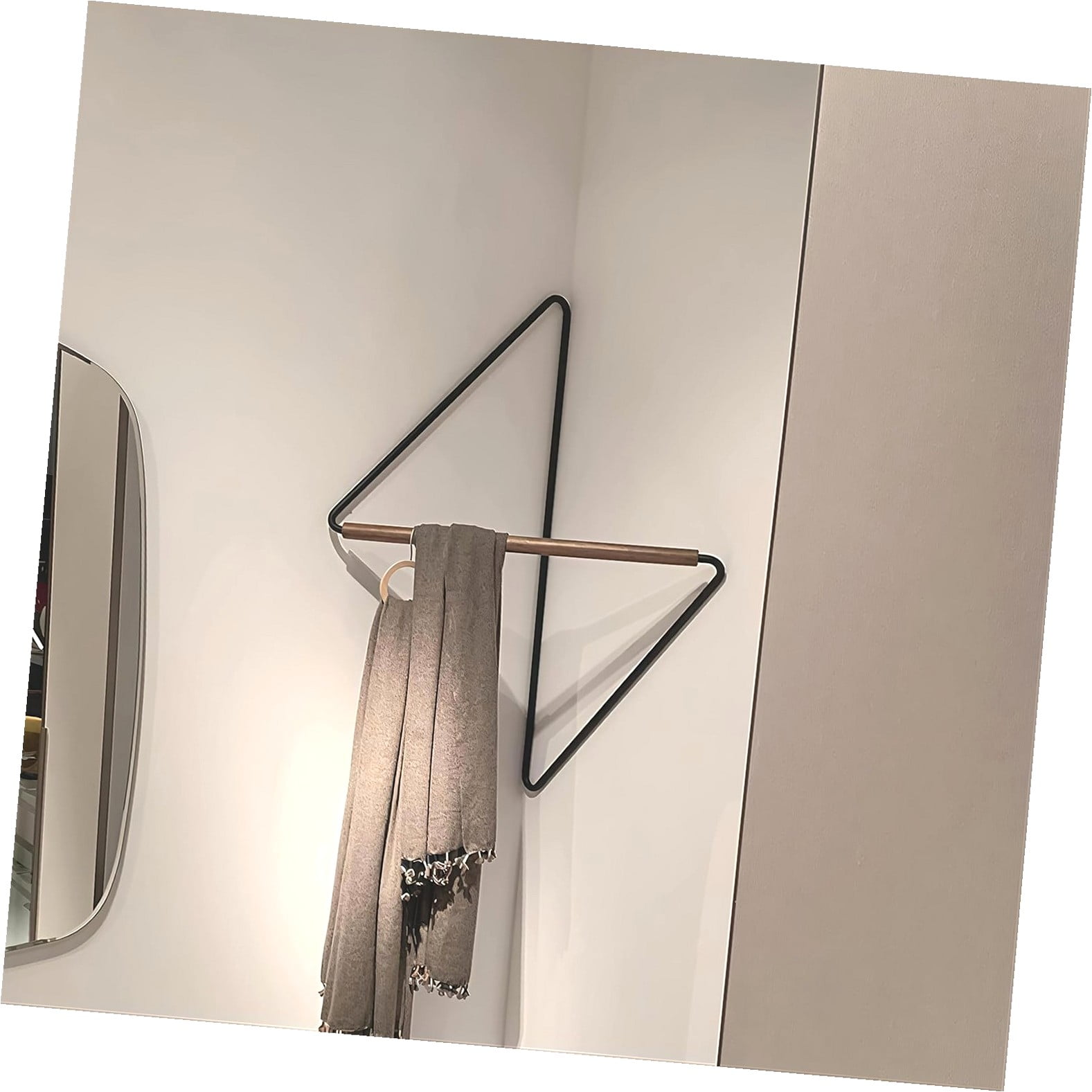 SKYSONIC 90 Degree Wall Mounted Hangers Bedroom Wall Mounted Corner ...