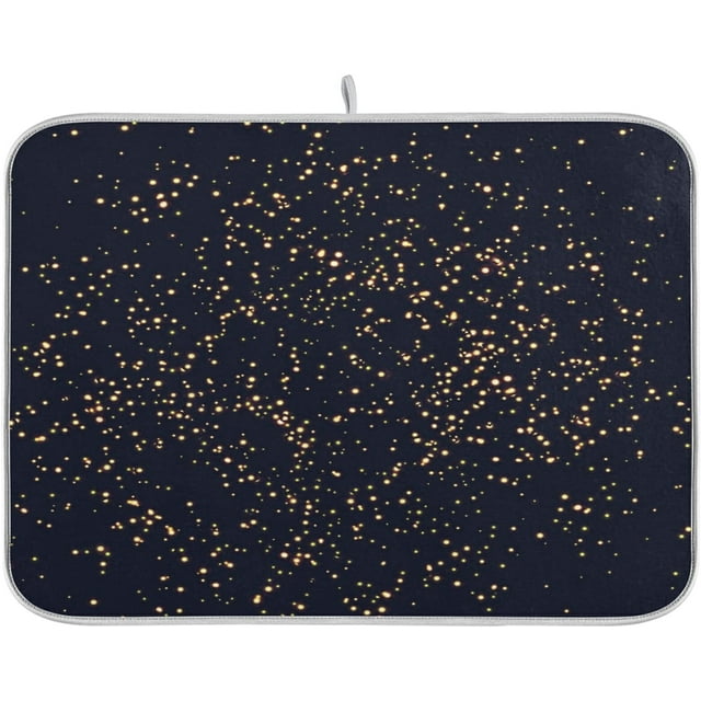 SKYSONIC Absorbent Dish Drying Mat Kitchen Counter Mat Protector ...