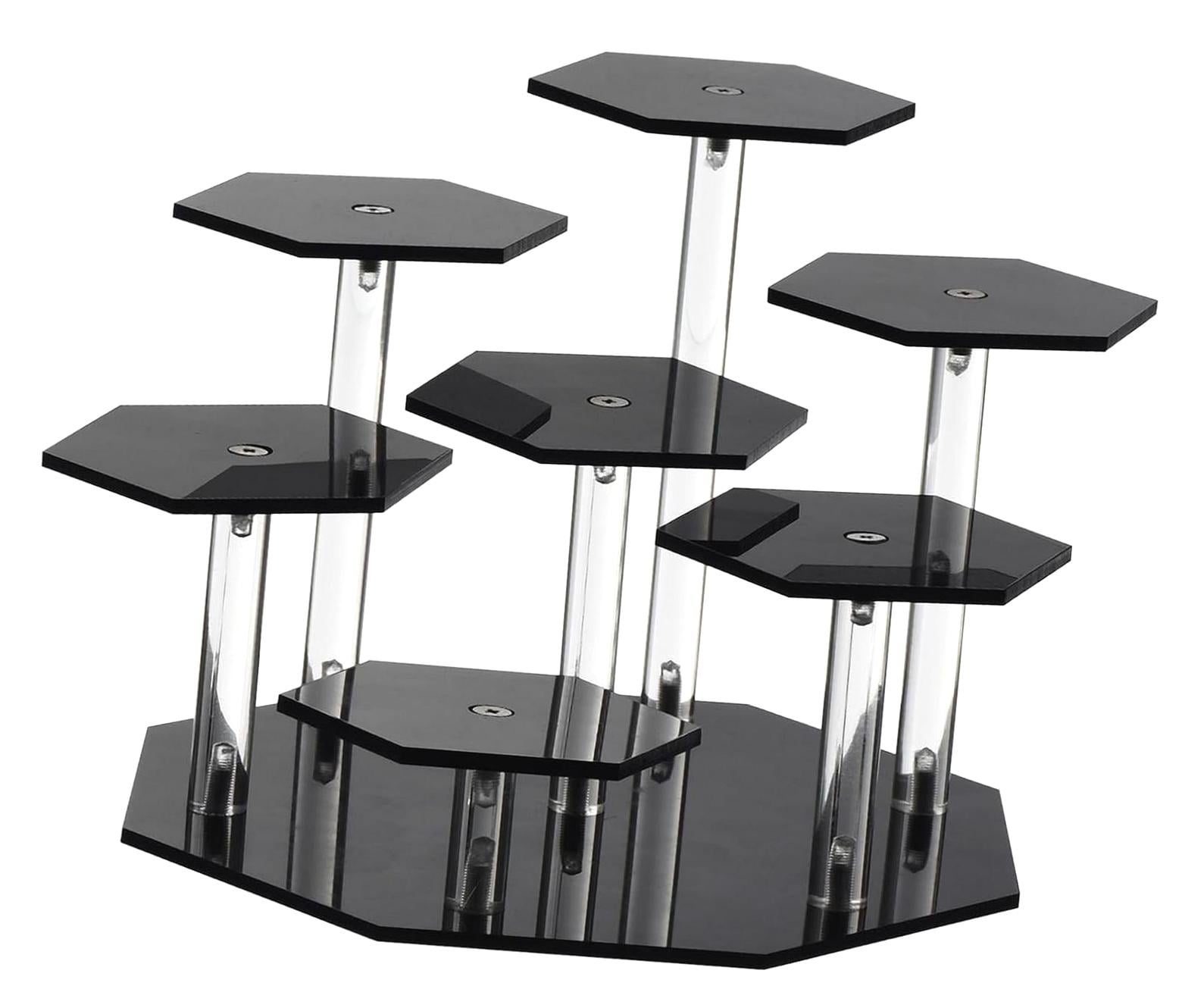 SKYSONIC Acrylic Display Stand For , 7- Acrylic Display Risers For ...
