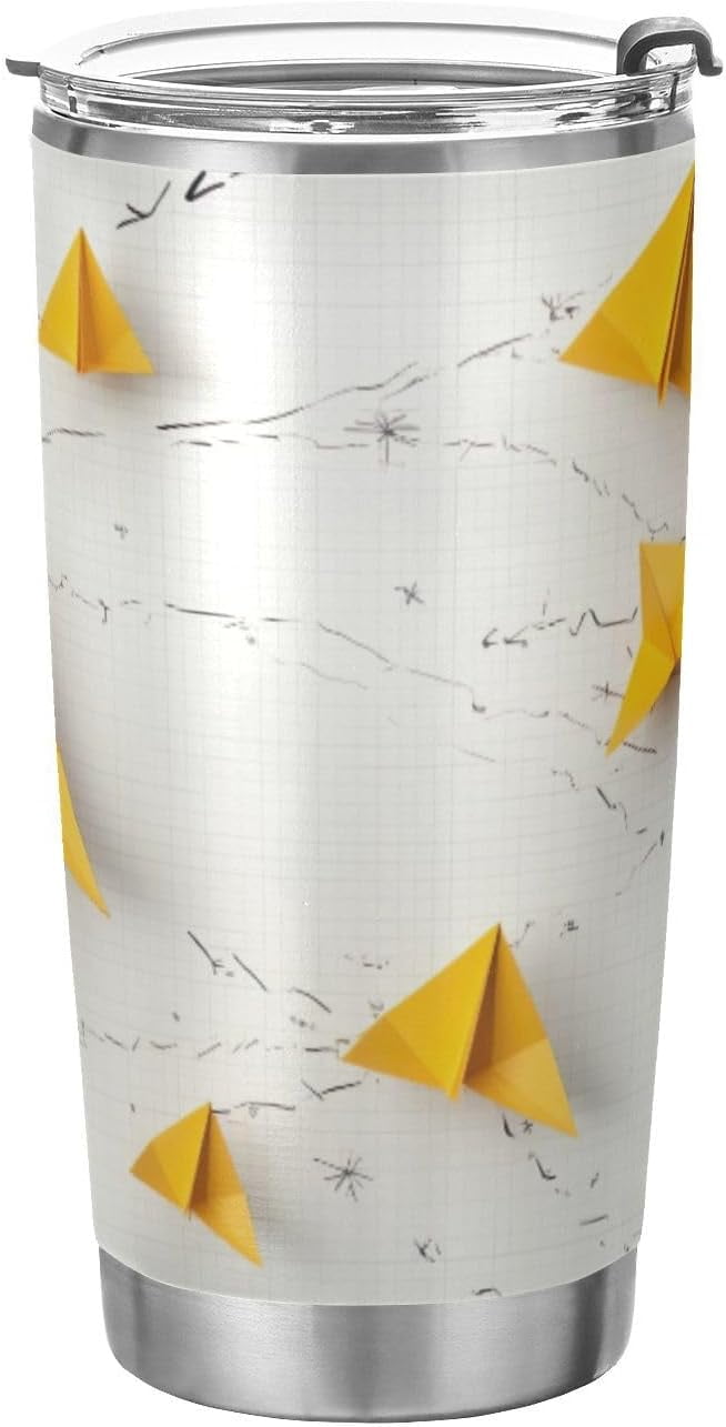 SKYSONIC Aircraft Tumbler Stainless Steel Double Wall Vacuum Reusable ...