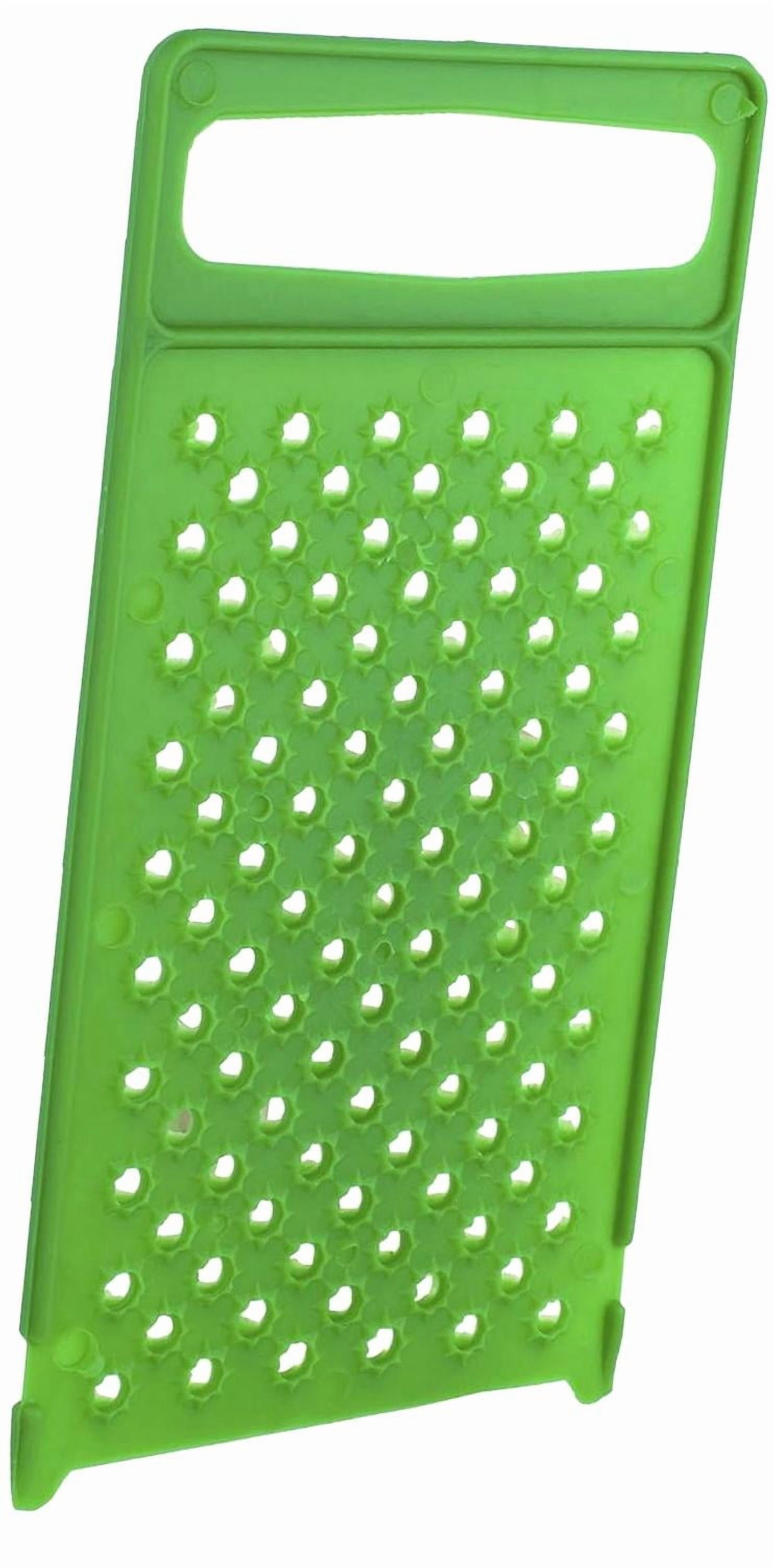 SKYSONIC All-Plastic Flat Cheese Grater - Ergonomic Manual Grater ...