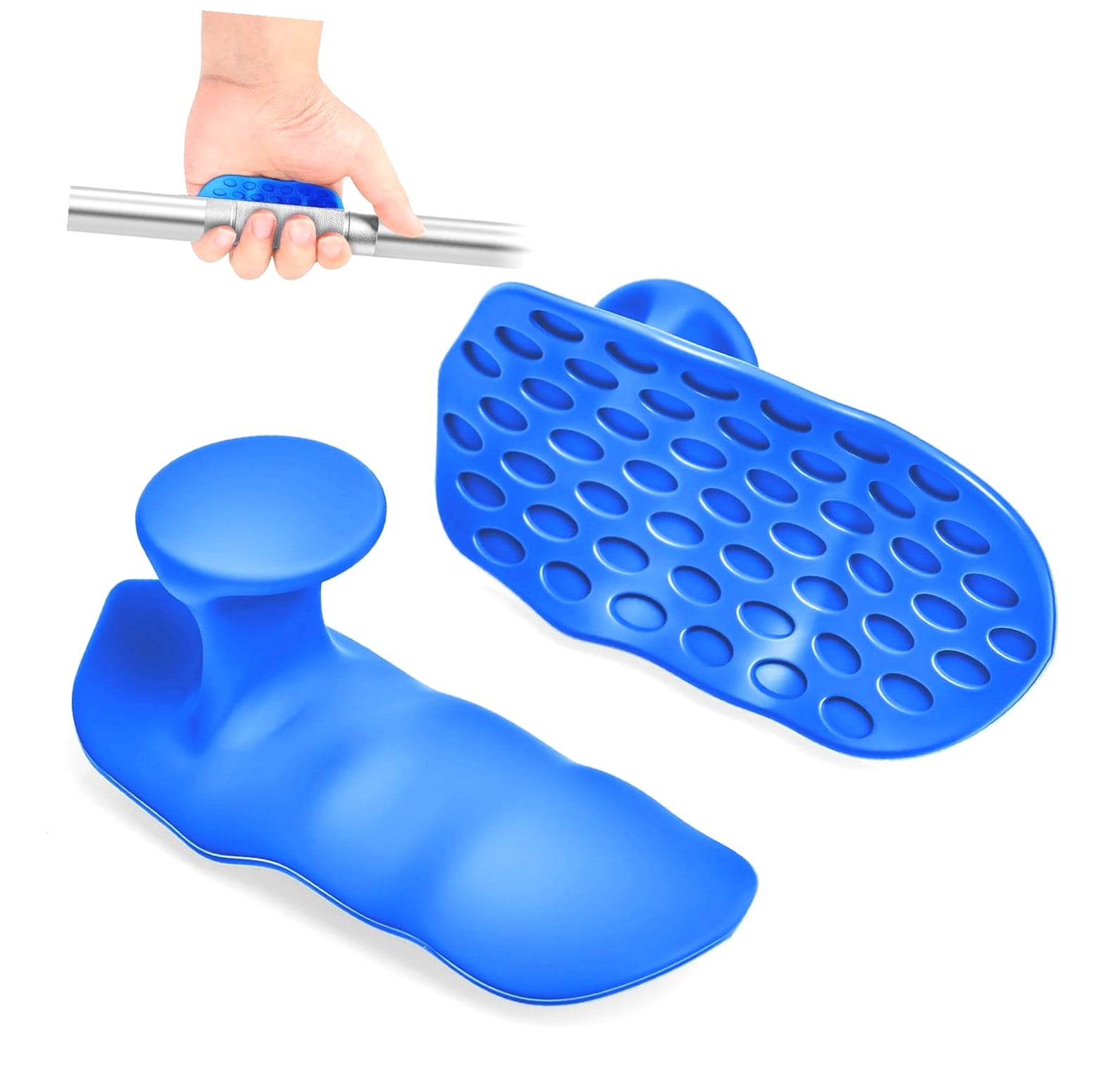 SKYSONIC Anti Grips Fingerless , Blue Rubber Weight Grips for Grip ...