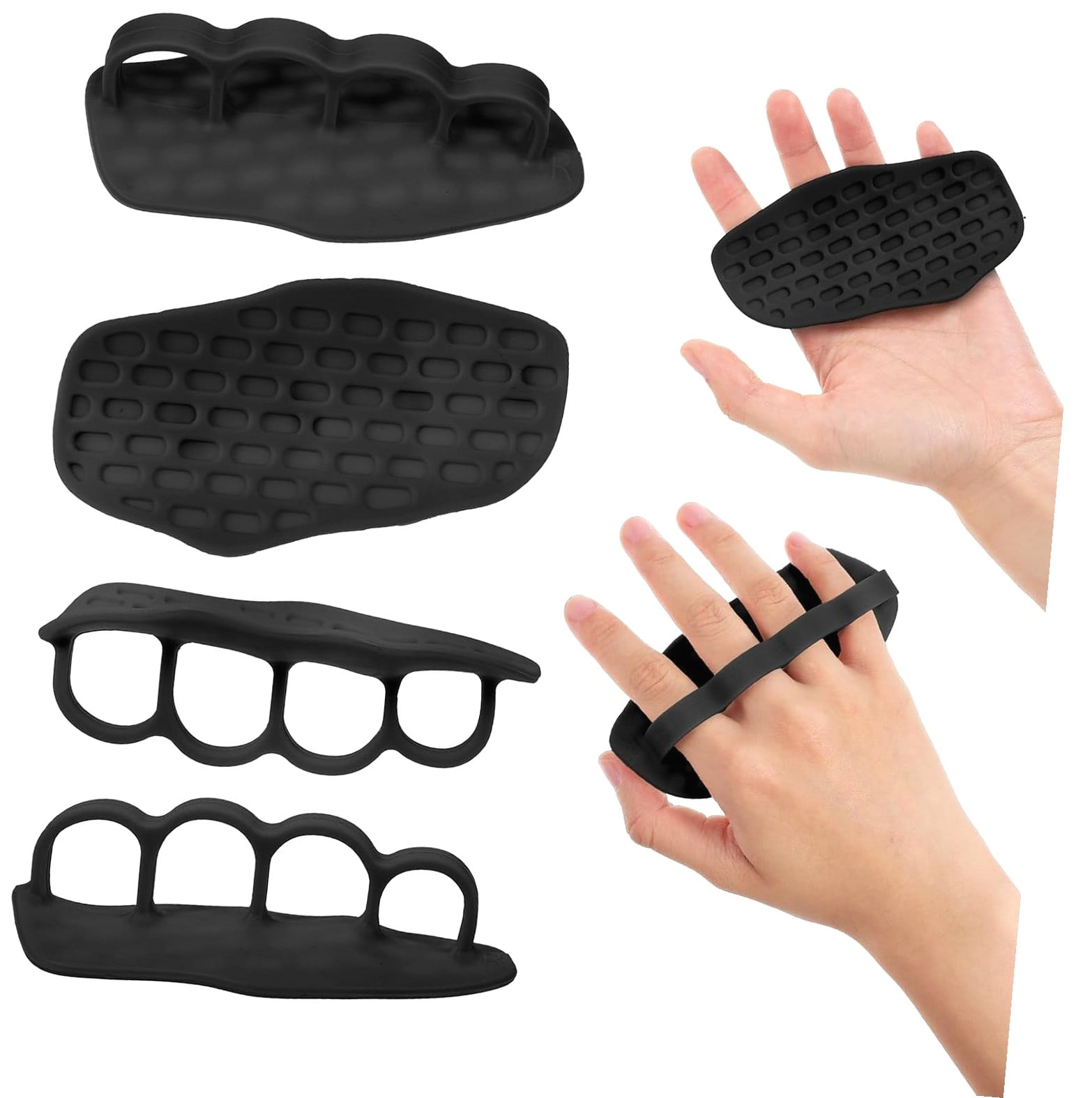 SKYSONIC Anti- Grips for Weightlifting, Deadlifts for Weight Training ...
