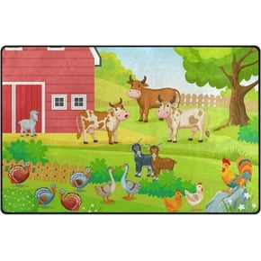 Farm Animals Rug