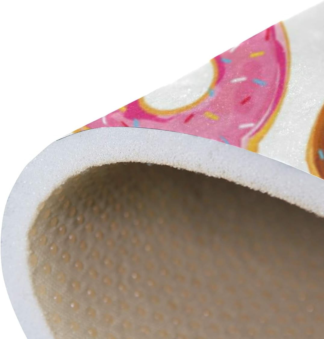 SKYSONIC Area Rug Carpet Donut Pattern Nursery Rug Floor Mat for ...