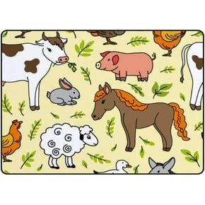 Farm Animals Rug
