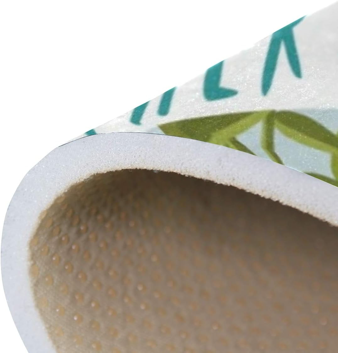 SKYSONIC Area Rug Pad Happy Mother's Day Floral Nursery Rugs Floor Mat ...