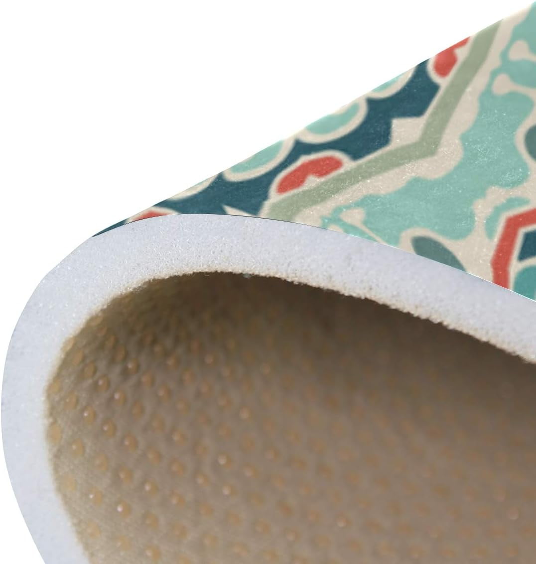 SKYSONIC Area Rug Pad Tribal Mexican Style Nursery Rugs Floor Mat for ...