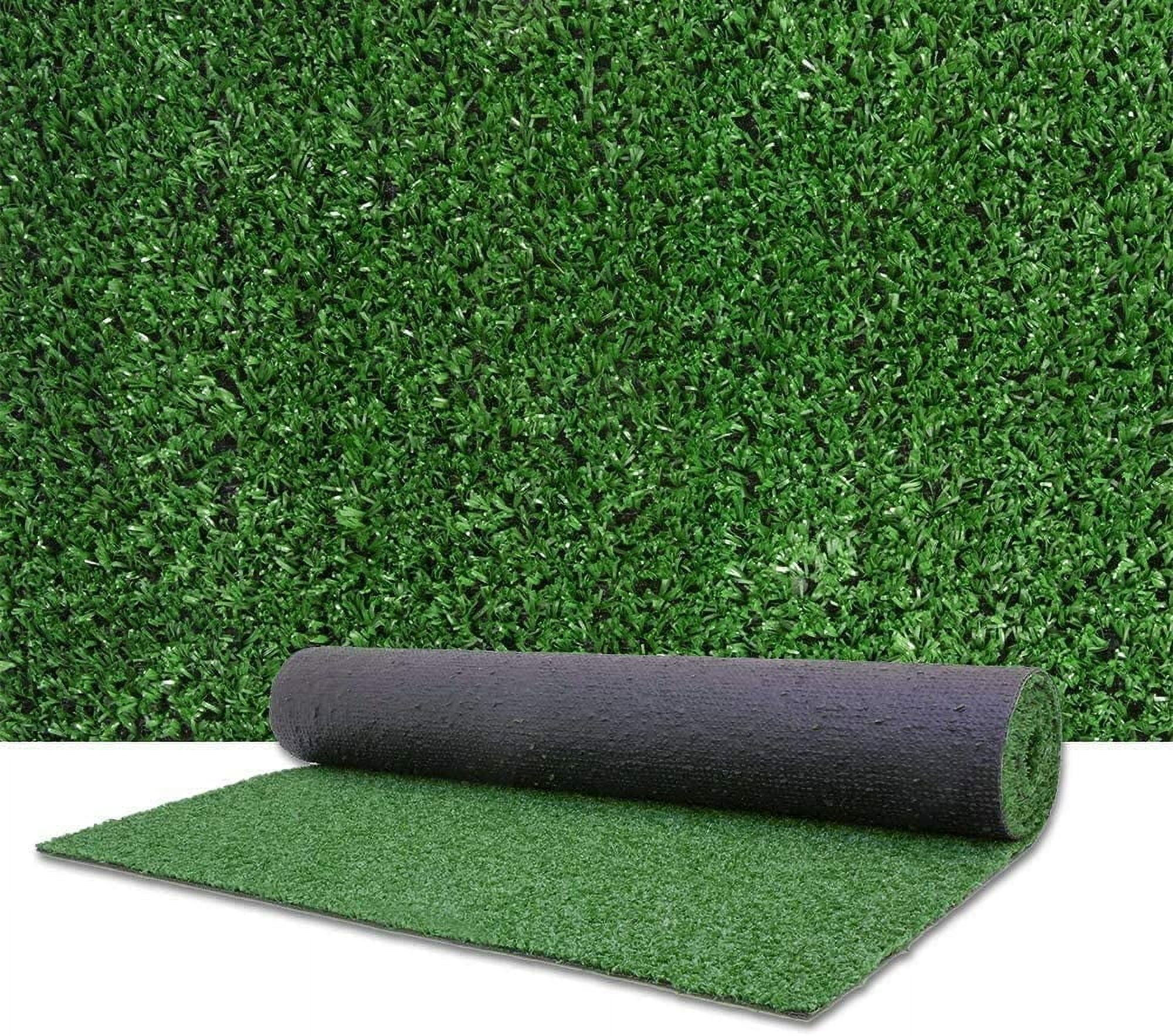 SKYSONIC Artificial Grass Turf Lawn-4 Feet x 6 Feet, 0.4" Indoor ...