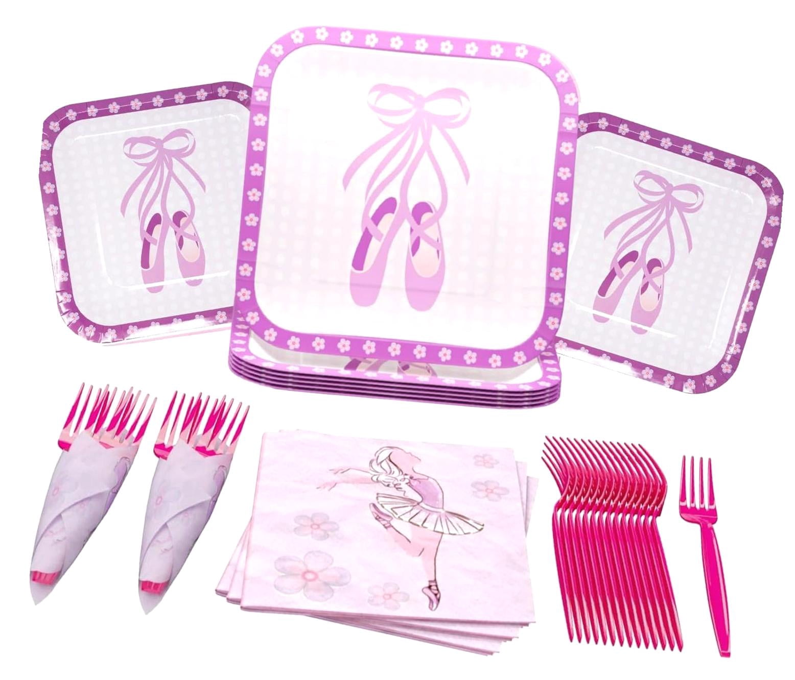 SKYSONIC Ballet Party Essentials Bundle (60 Items for 16 People ...