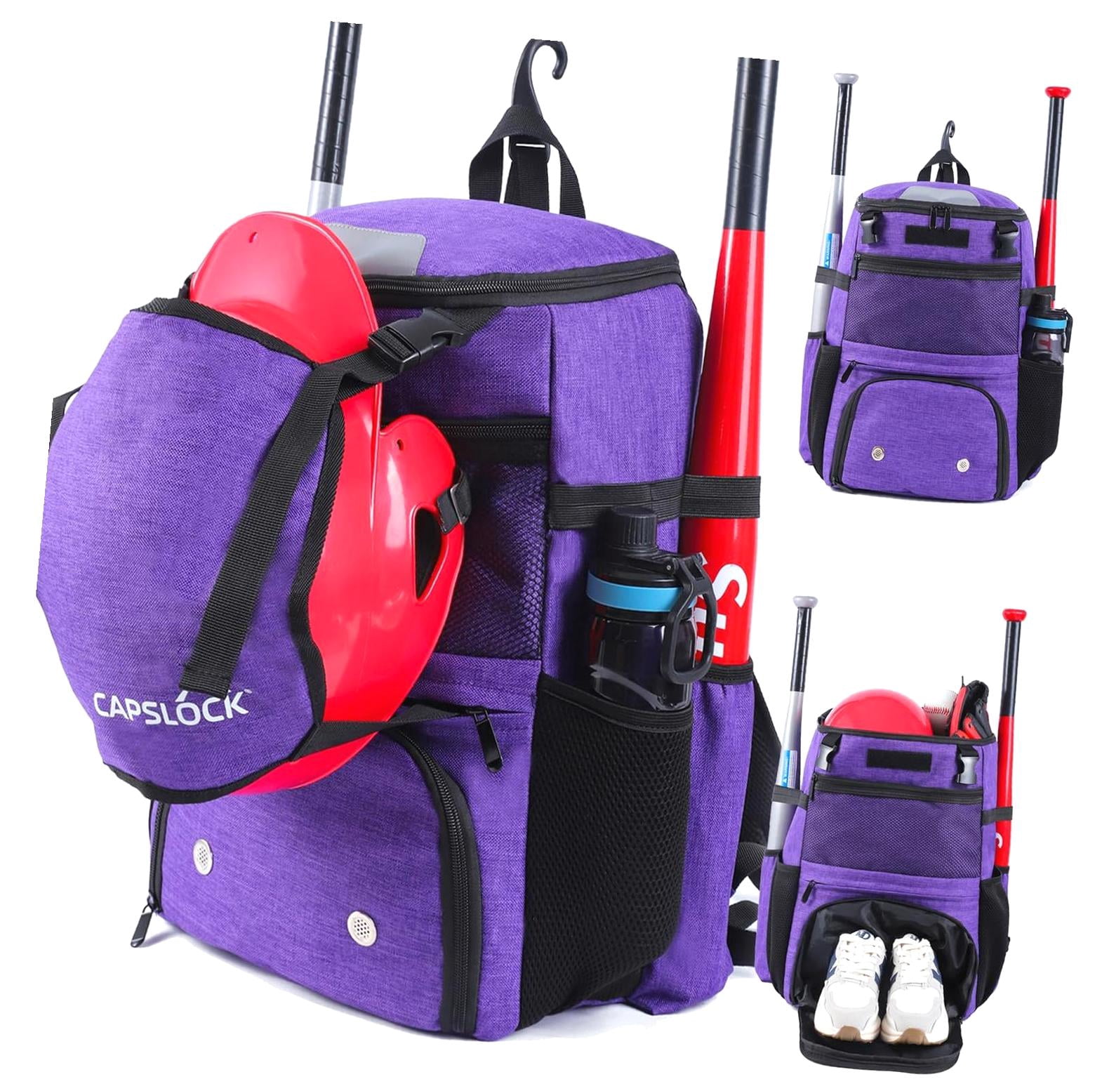 SKYSONIC Baseball Backpack, Softball Bag & T- with Shoe Compartment for ...