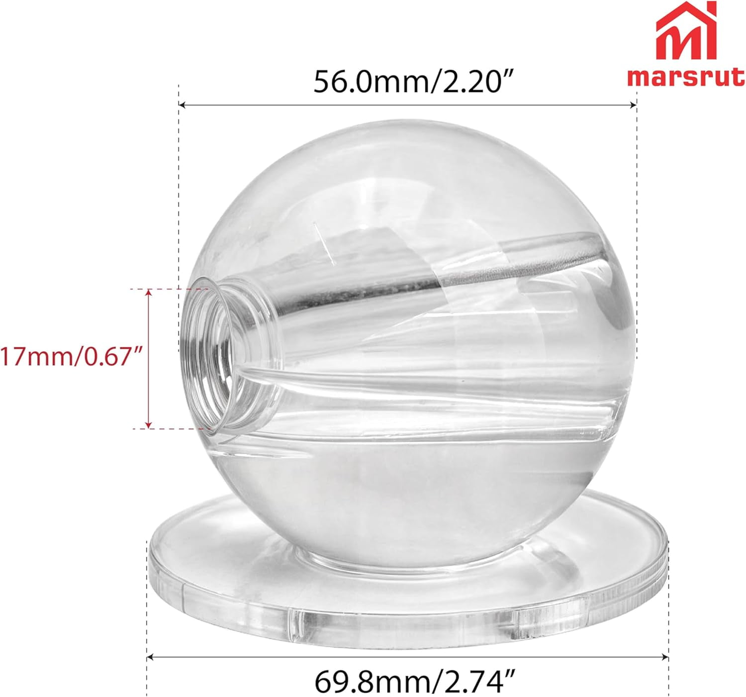 SKYSONIC Billiards Practice Tools, Stroke Guide, Clear Pool Stroke ...