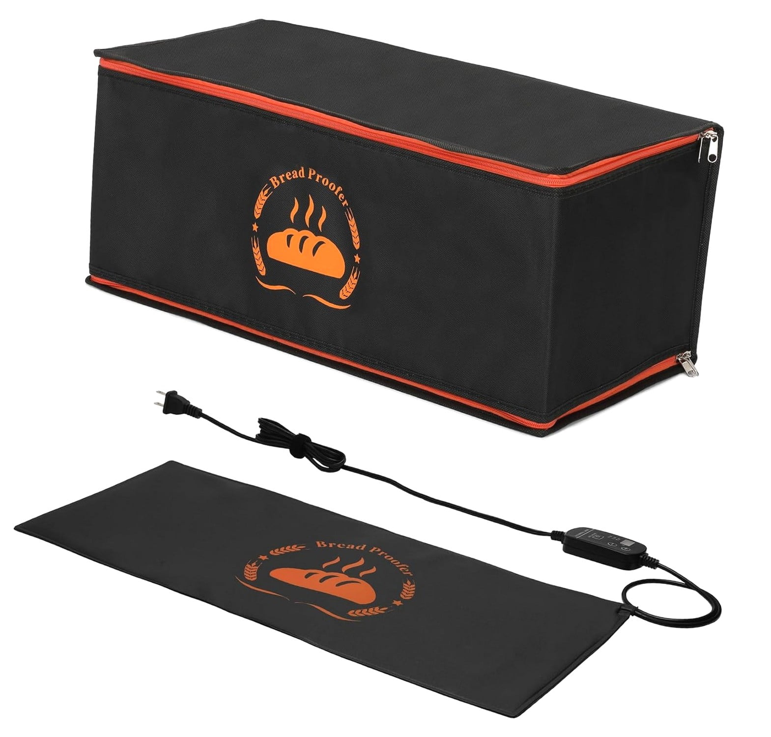 SKYSONIC Bread Proofing Mat with Thermal Box, Bread Proofing Box to ...