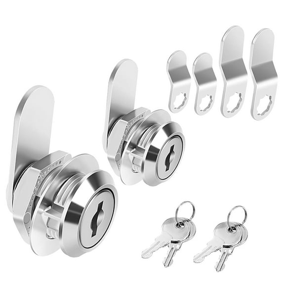 SKYSONIC Cam Locks Cabinet Lock Keyed Alike, 5/8'' (Length) Cylinder ...