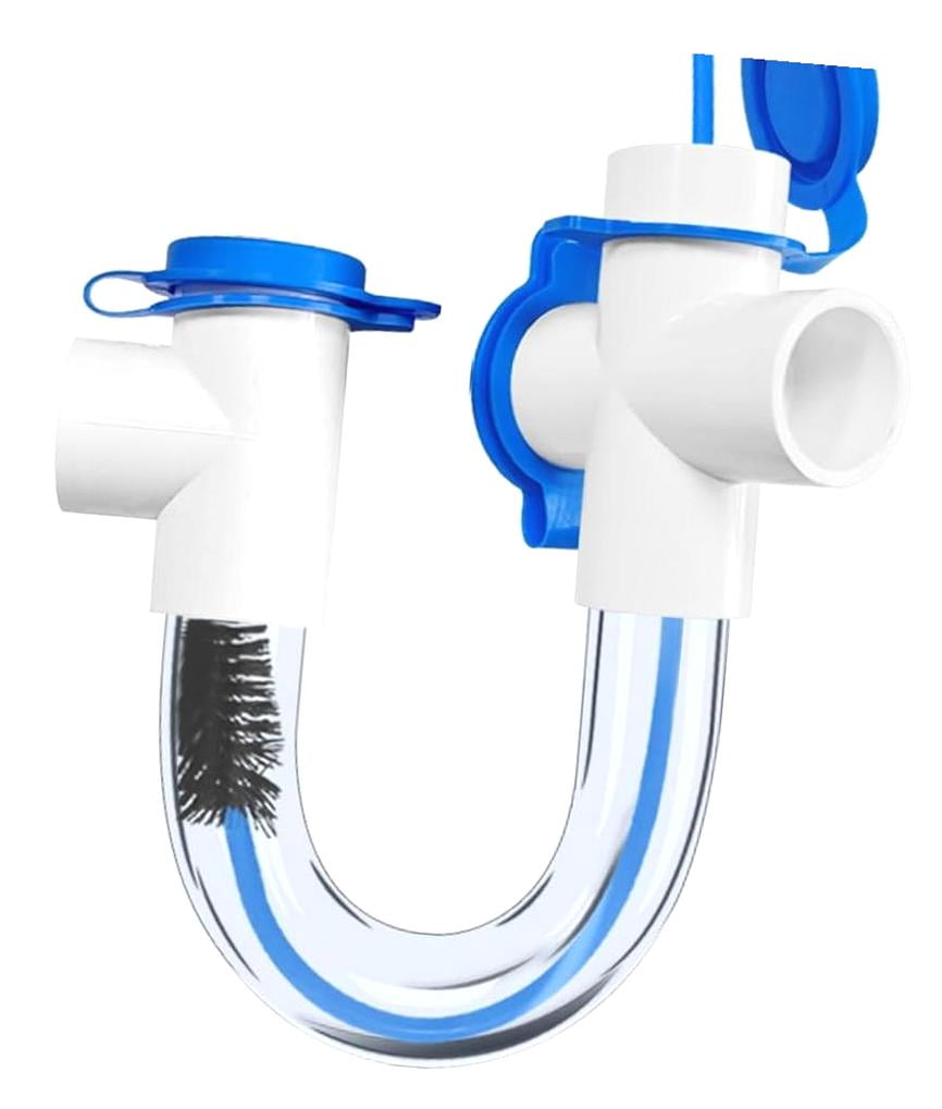 SKYSONIC Condensate U PVC Standard 3/4 Inch Connector Pipe Fitting with ...