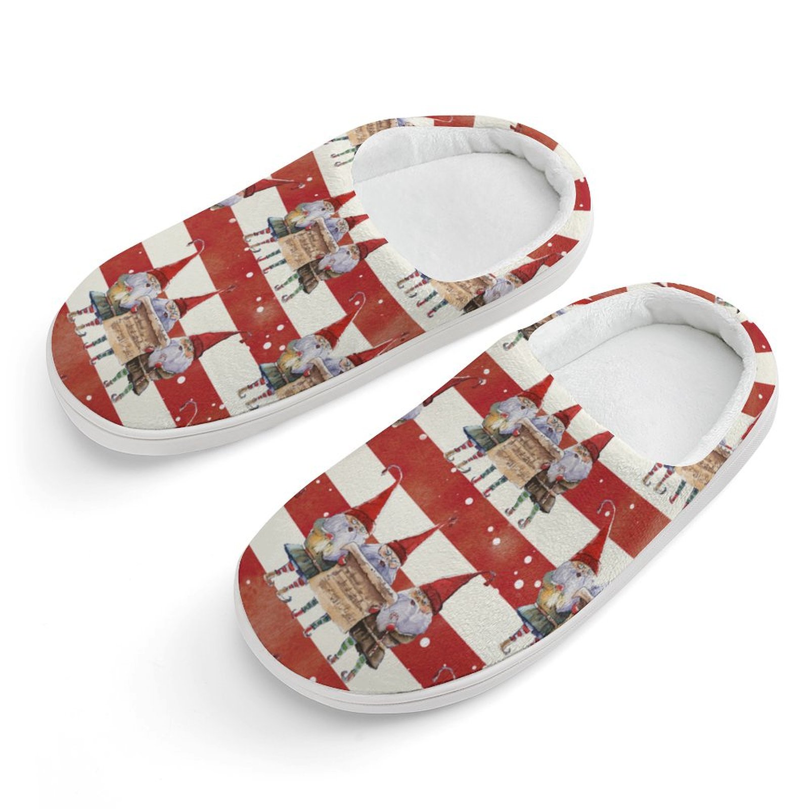 SKYSONIC Cotton Slippers for kids Children, Christmas Watercolor Hand ...