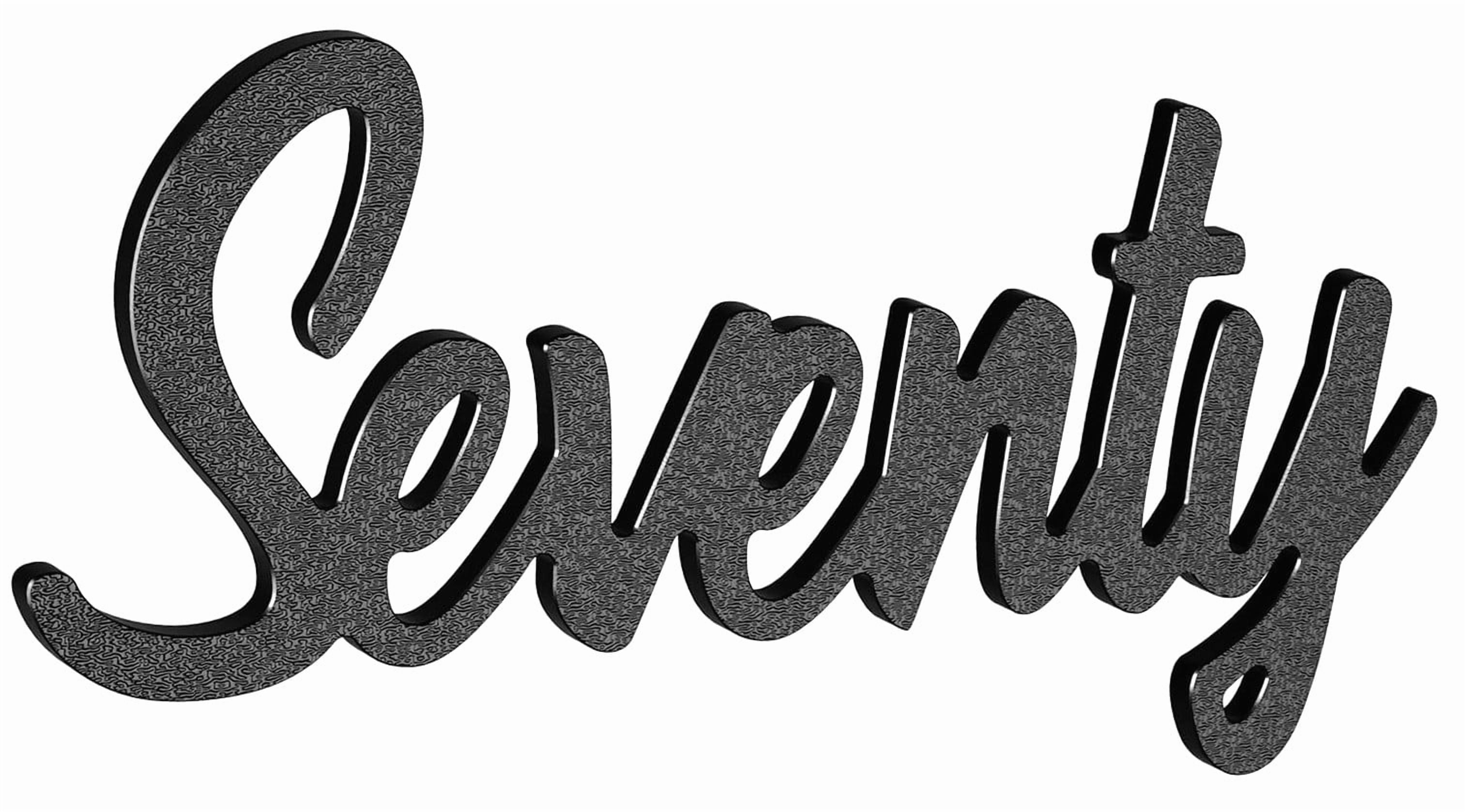 SKYSONIC Cursive House Numbers for Exterior – 6 Inch Script Address ...