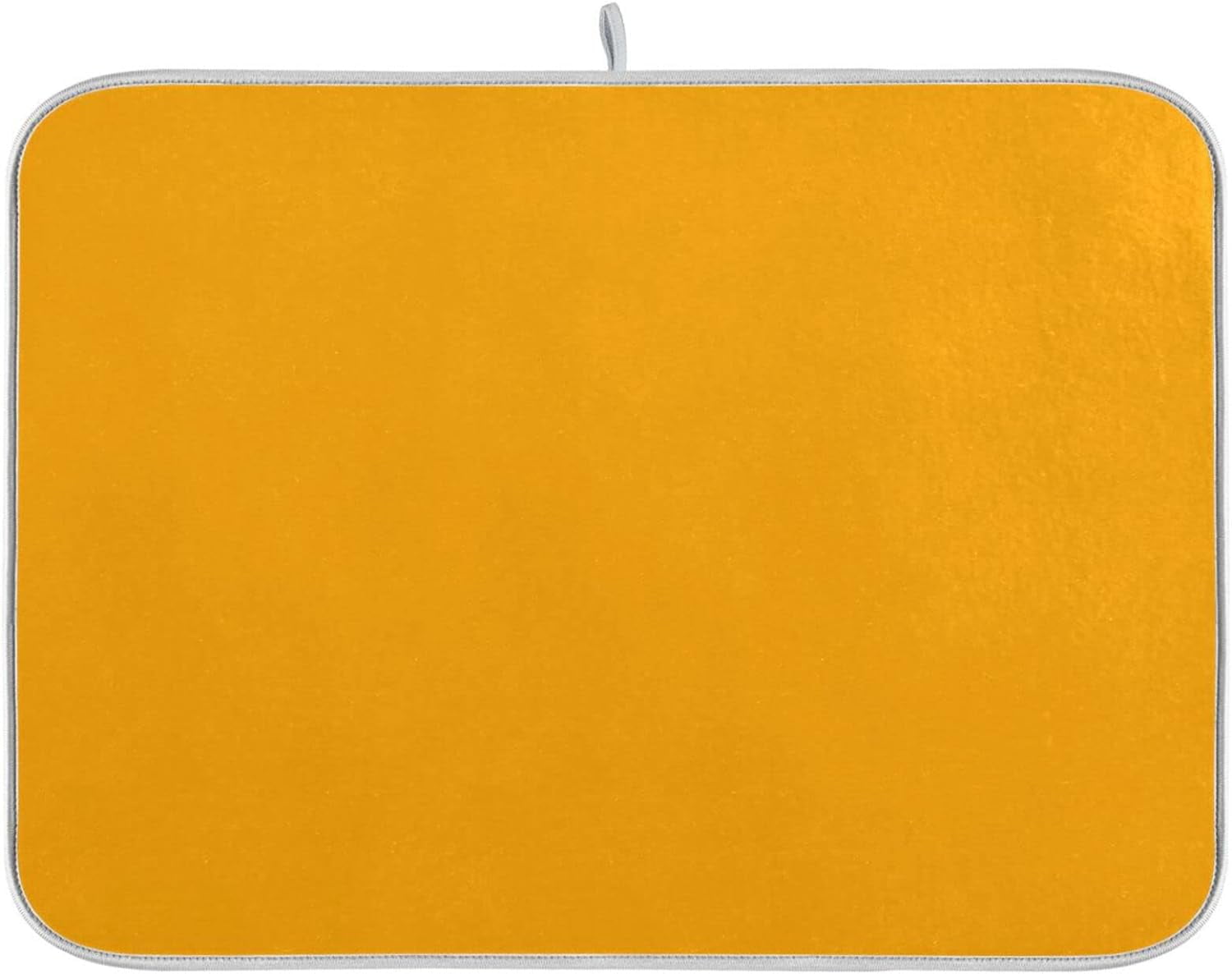 SKYSONIC Dish Drying Mat Orange Absorbent Dish Drainer Kitchen Counter ...