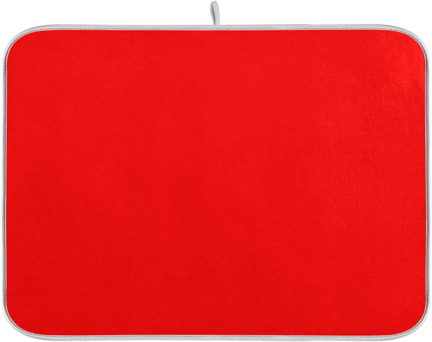 SKYSONIC Dish Drying Mat Red Absorbent Dish Drainer Kitchen Counter ...