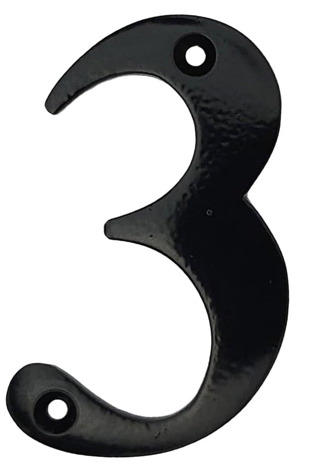 SKYSONIC Doris 3-Inch Metal Letters Address Signs For Houses Mailbox ...