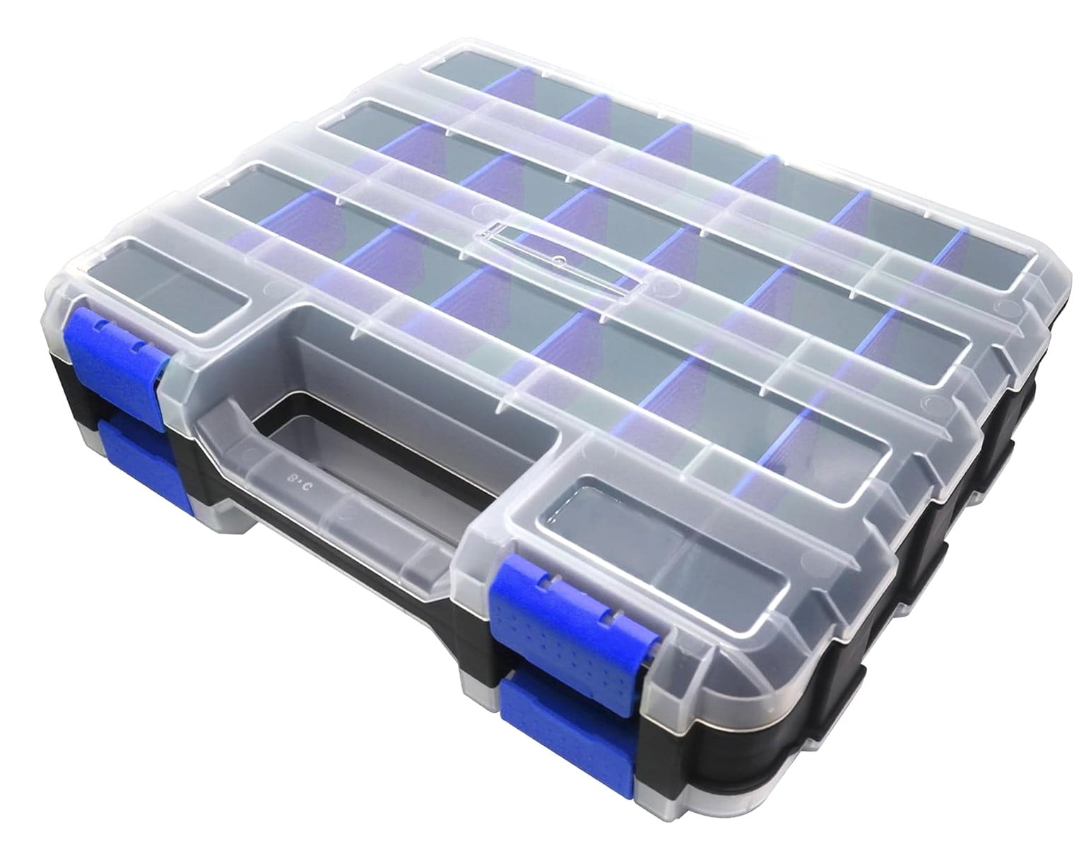 SKYSONIC Double-Sided Box Organizer, Storage Box, Organizer with ...