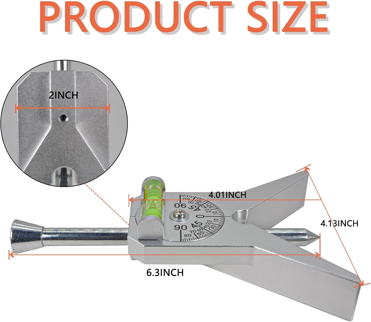 SKYSONIC Enhanced Pipe Center Locator, Measures Pipe Diameter ...