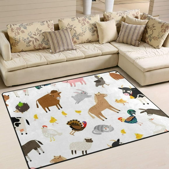 Farm Animals Rug