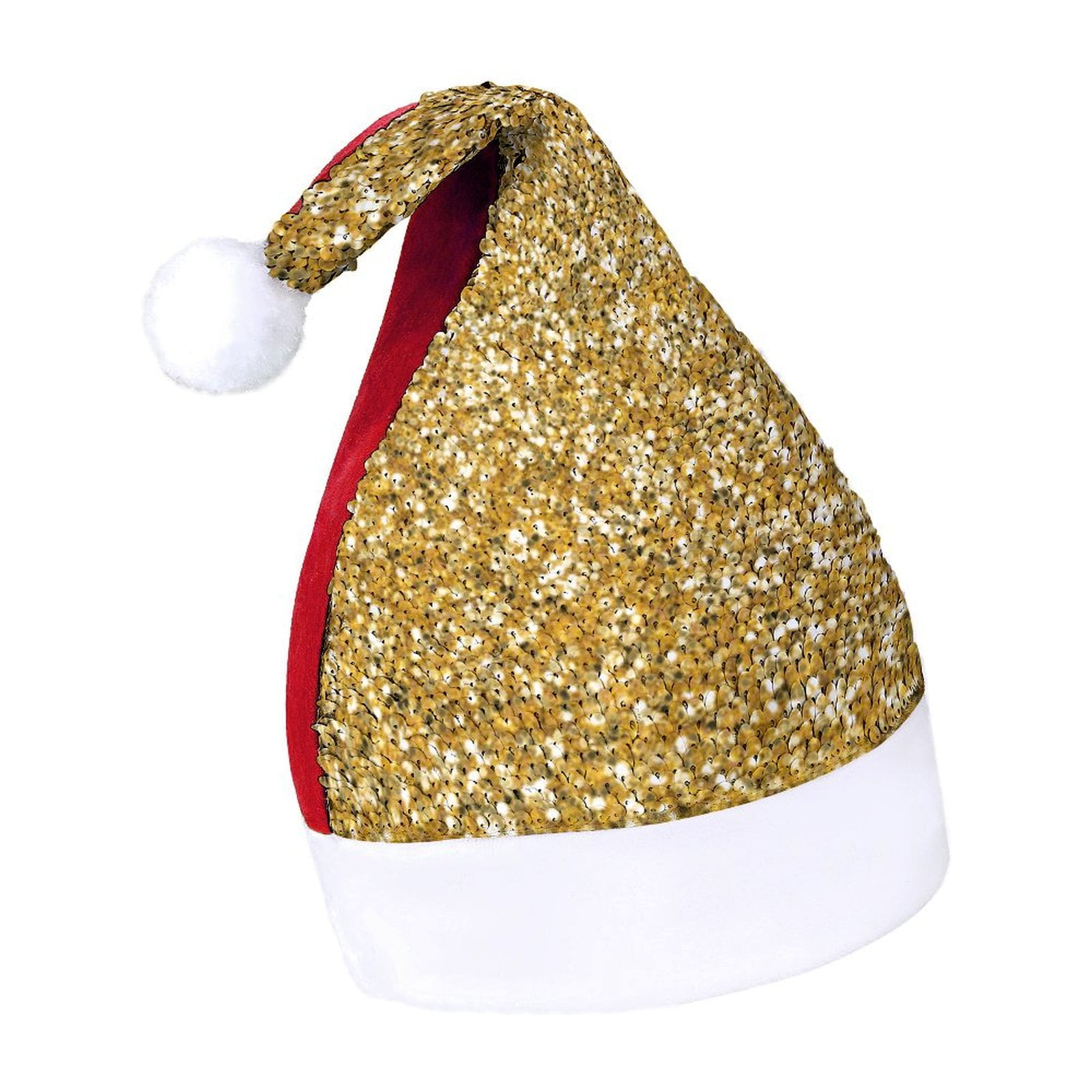 SKYSONIC Festive Christmas Hat with Reversible Sequins, Excellent ...