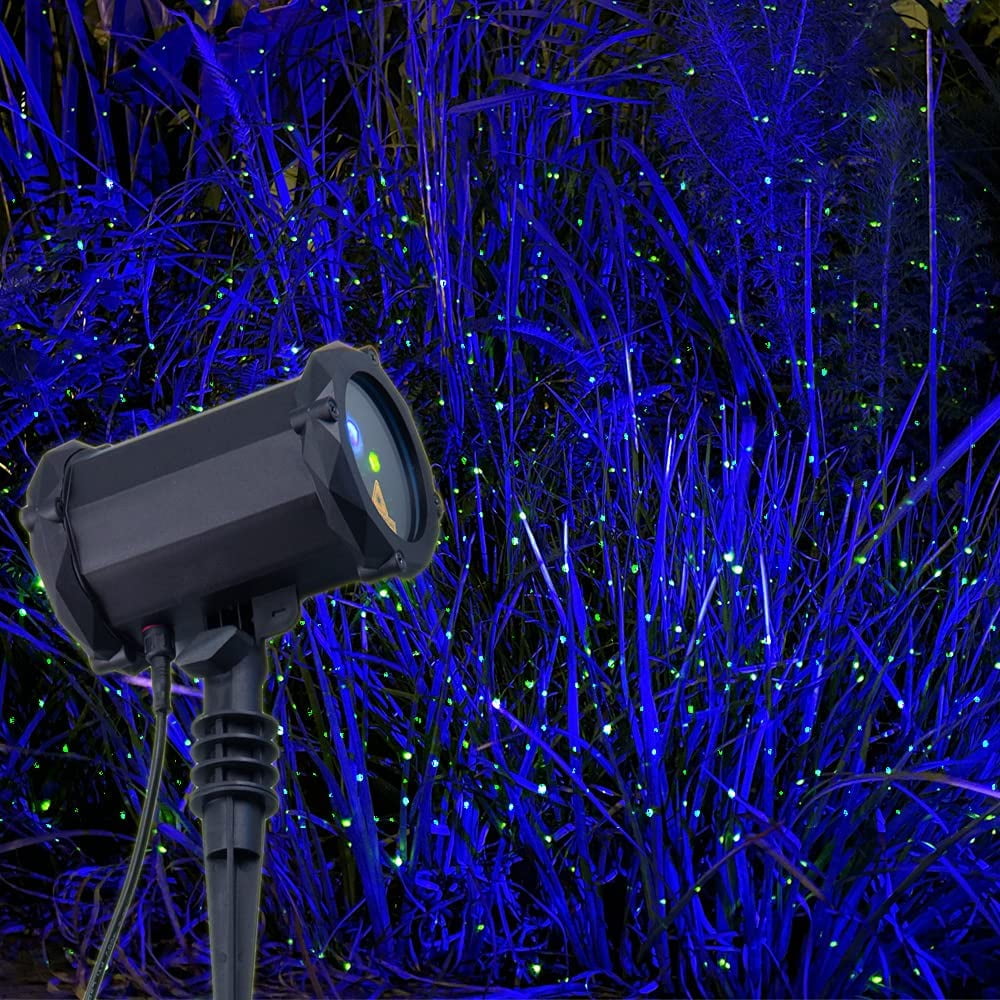 SKYSONIC Firefly Garden Lights Star Projector Laser Christmas Lights ...