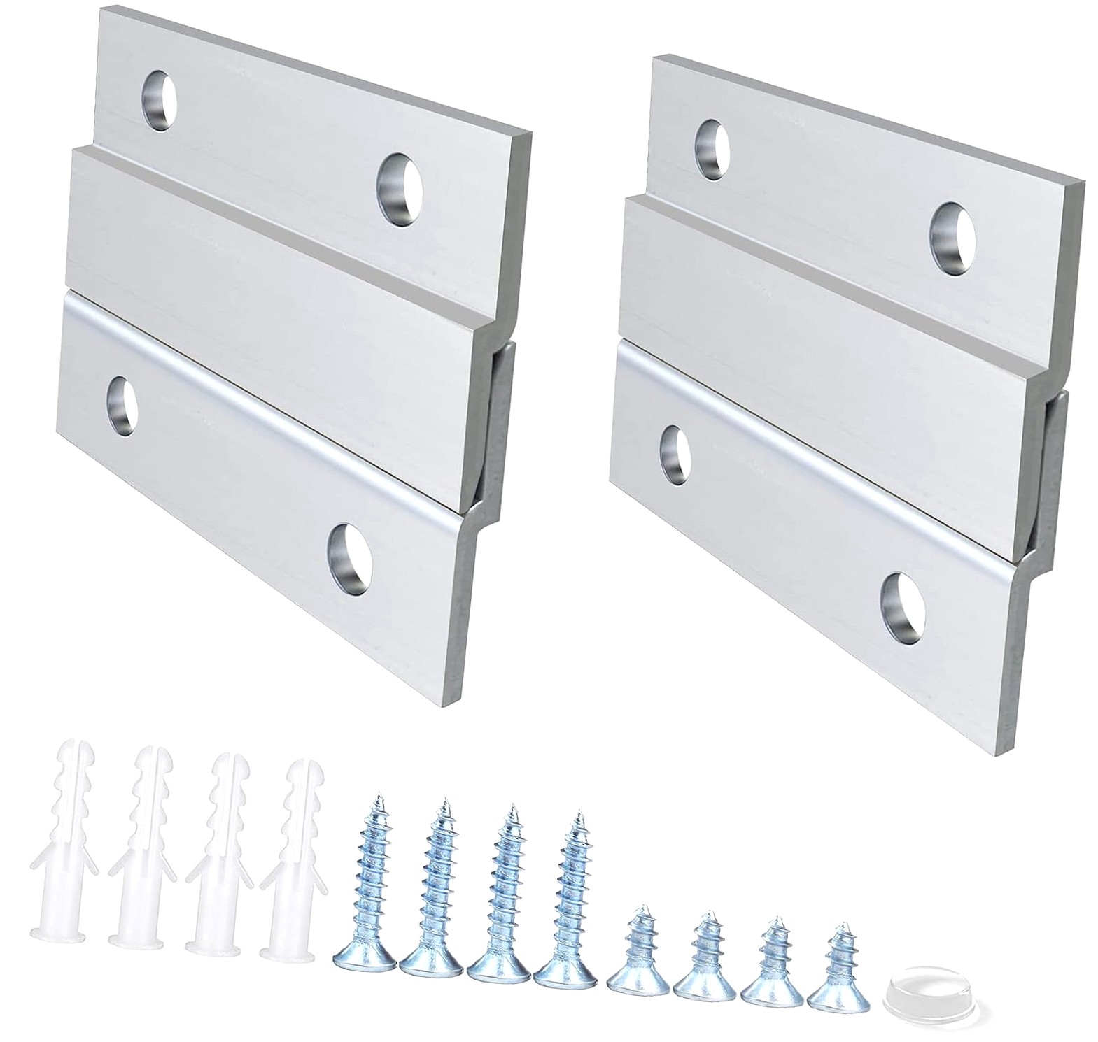 SKYSONIC French Cleat Picture Hanger 2 Inches Aluminum Hanger Supports ...