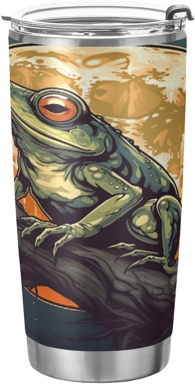 SKYSONIC Frog Tumbler Stainless Steel Double Wall Vacuum Reusable ...