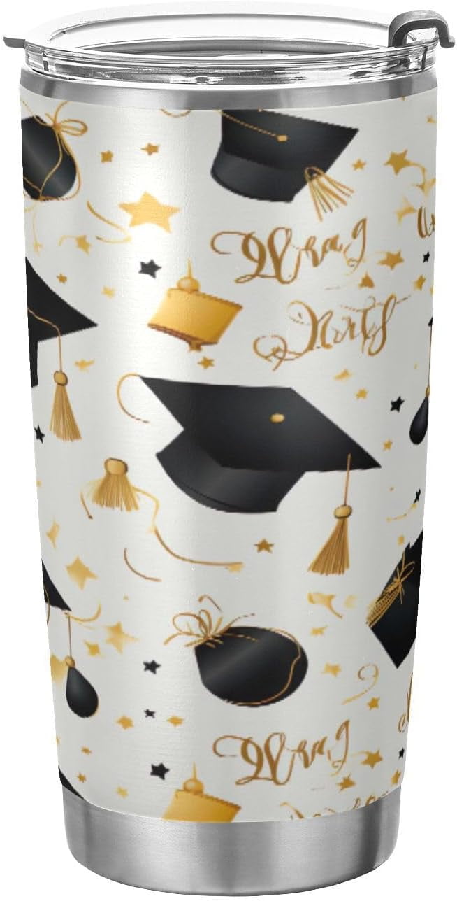 SKYSONIC Graduation Caps Tumbler Stainless Steel Double Wall Vacuum ...