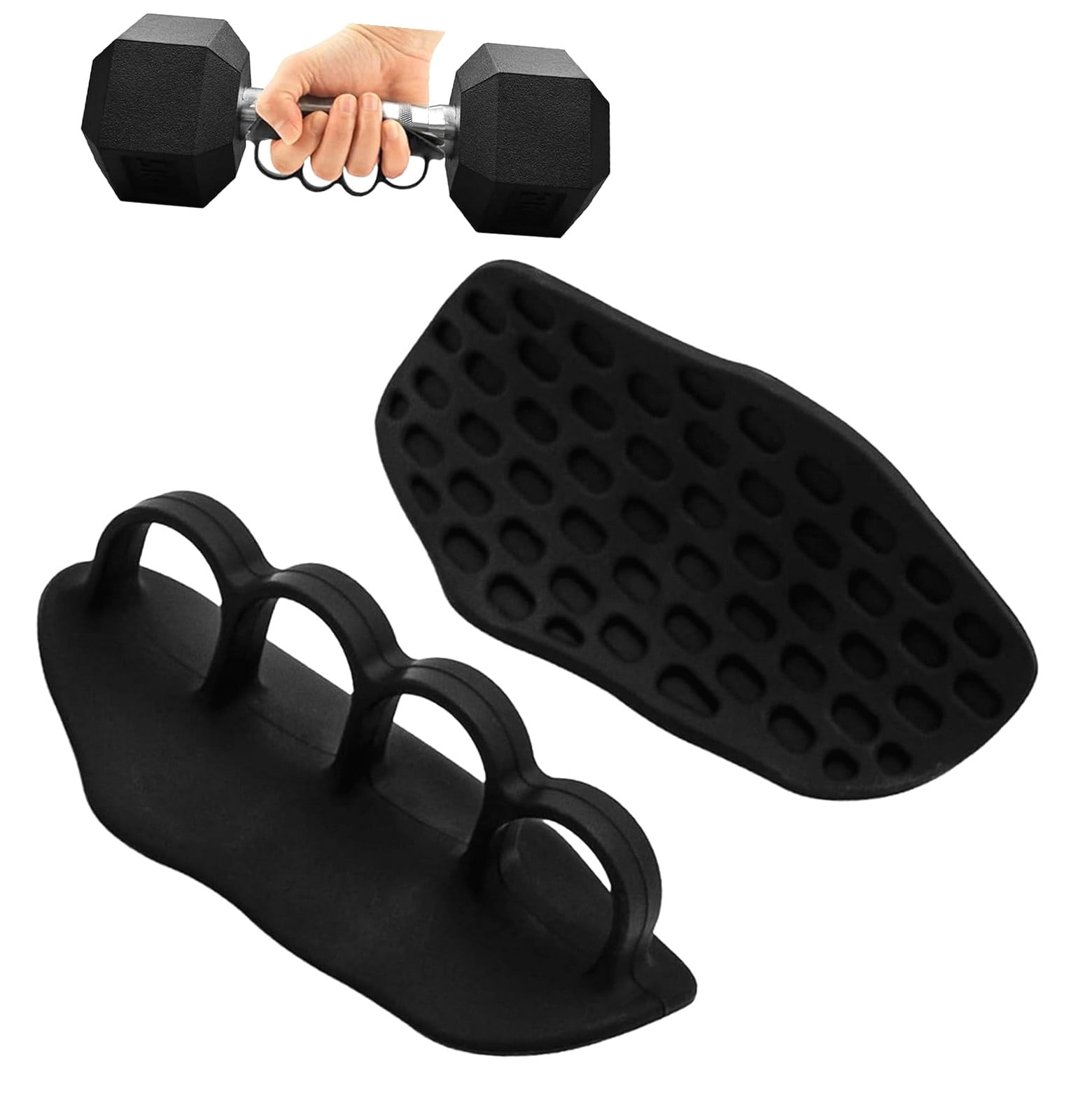 SKYSONIC Grips for Weightlifting, Hand Grips for Dumbbells and ...