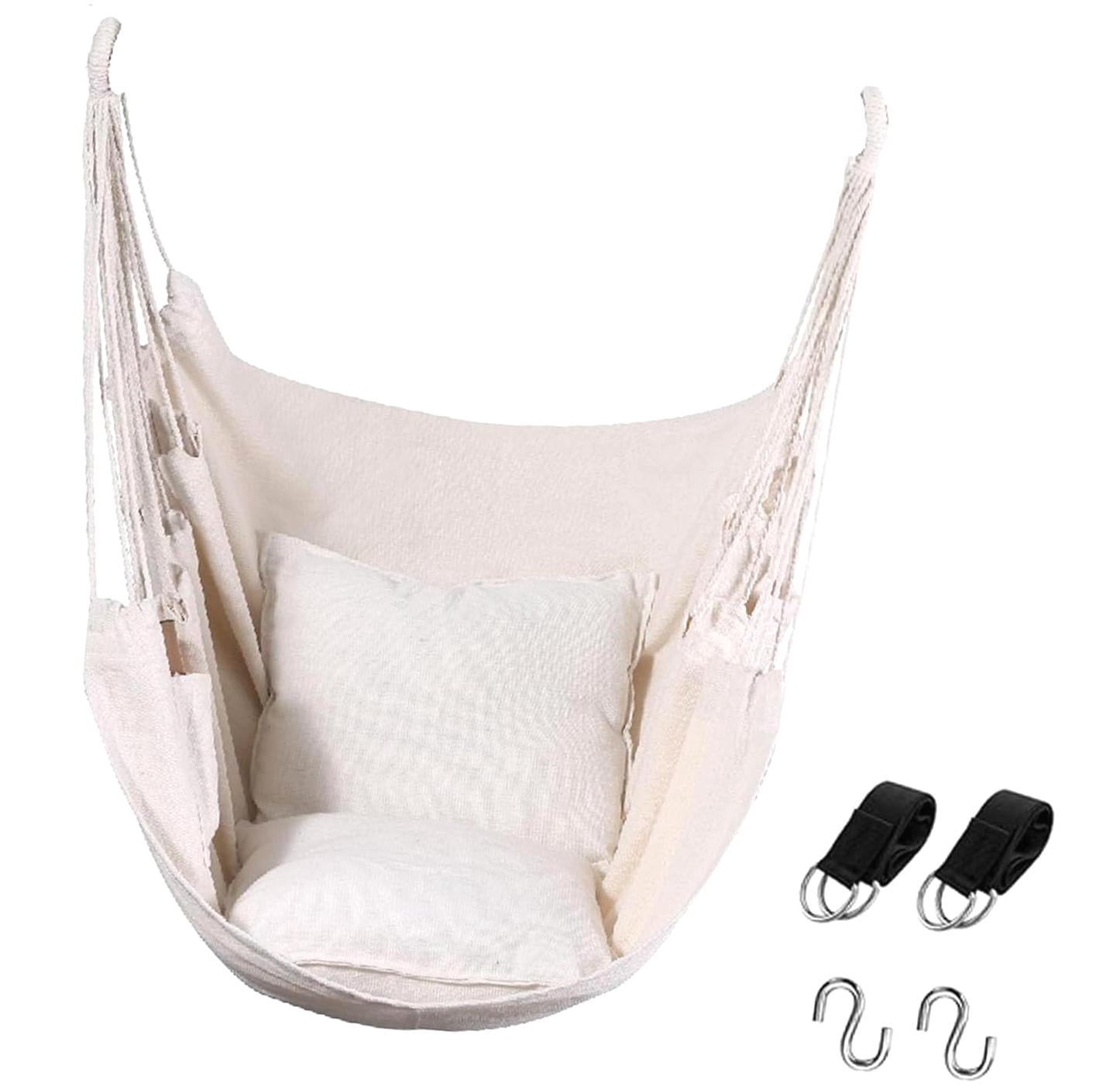 SKYSONIC Hammock Chair, Bohemian Style Hanging Rope Ceiling Swing ...