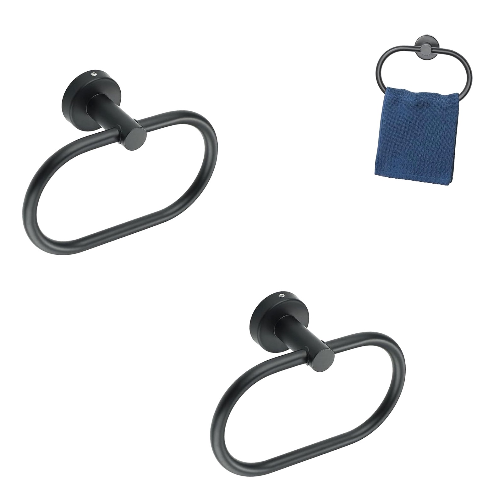 SKYSONIC Hand Holder for Bathroom Lavatory, Hanger Wall Mount Steel ...