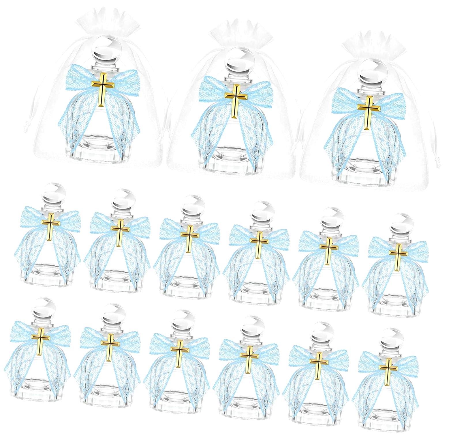 SKYSONIC Holy Catholic Bulk Glass Baptism Favors for Guests Christian ...