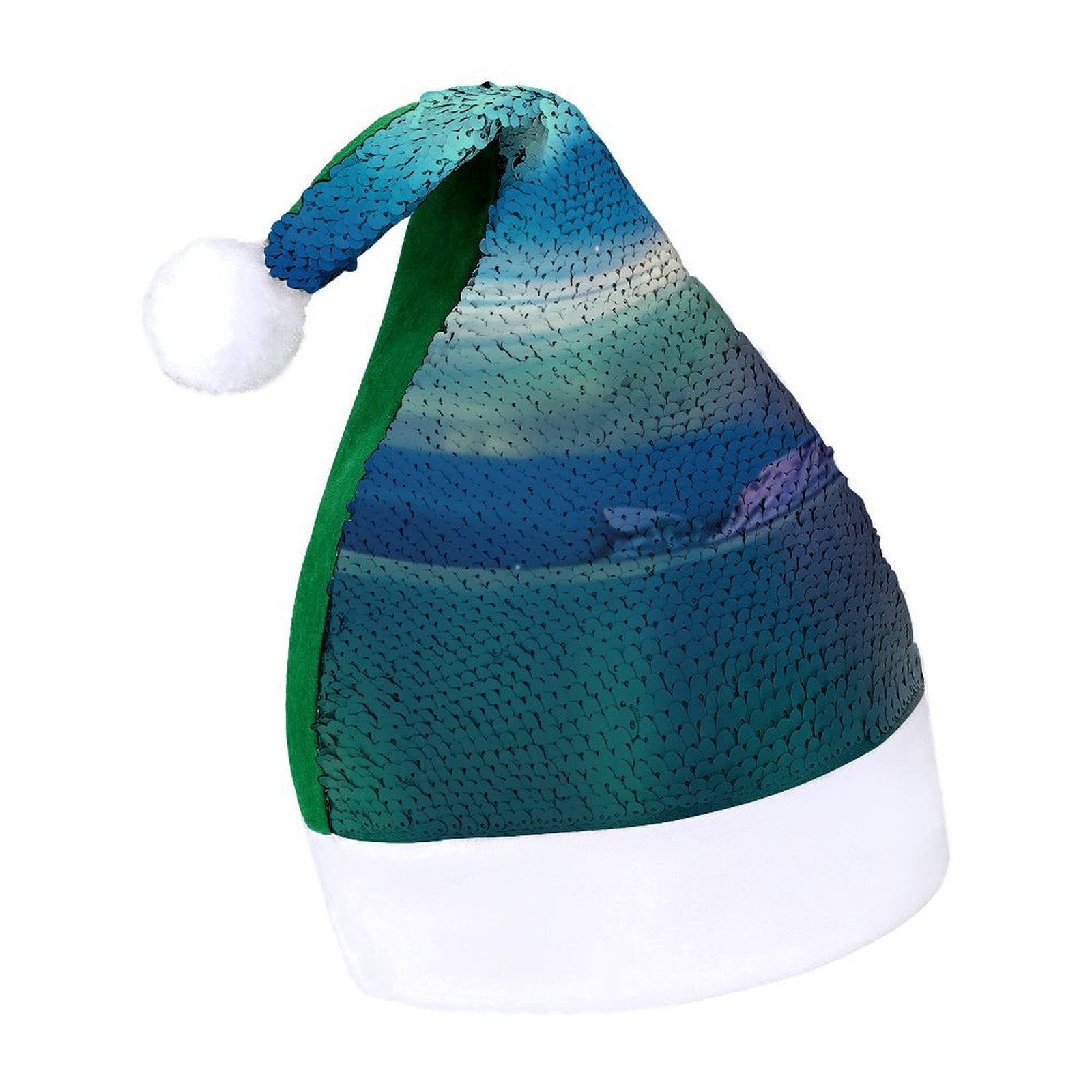 SKYSONIC Interactive Christmas Hat with Reversible Sequins, Northern ...