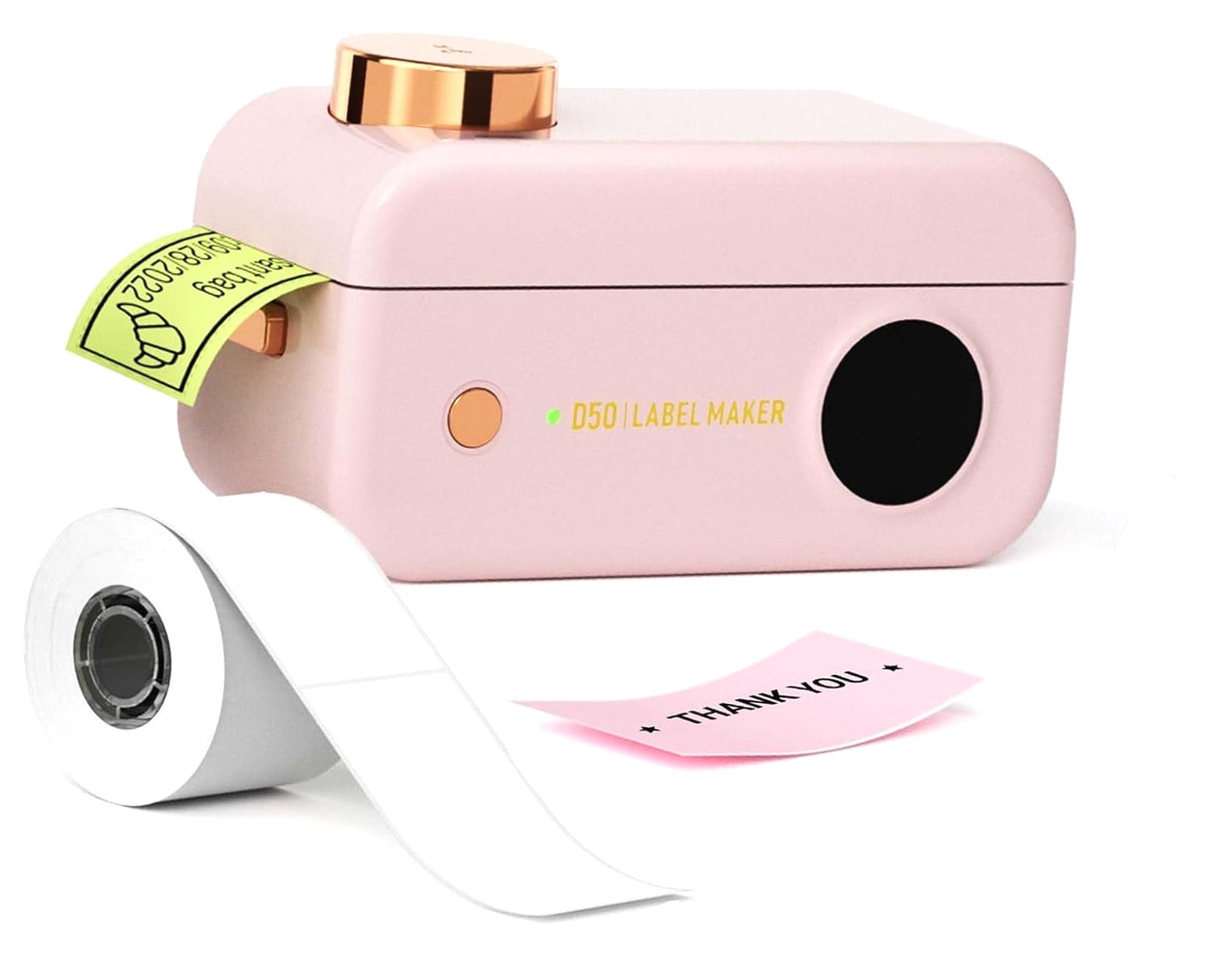 SKYSONIC Label Maker Machine- D50 Large Label Maker with Cutter Thermal ...