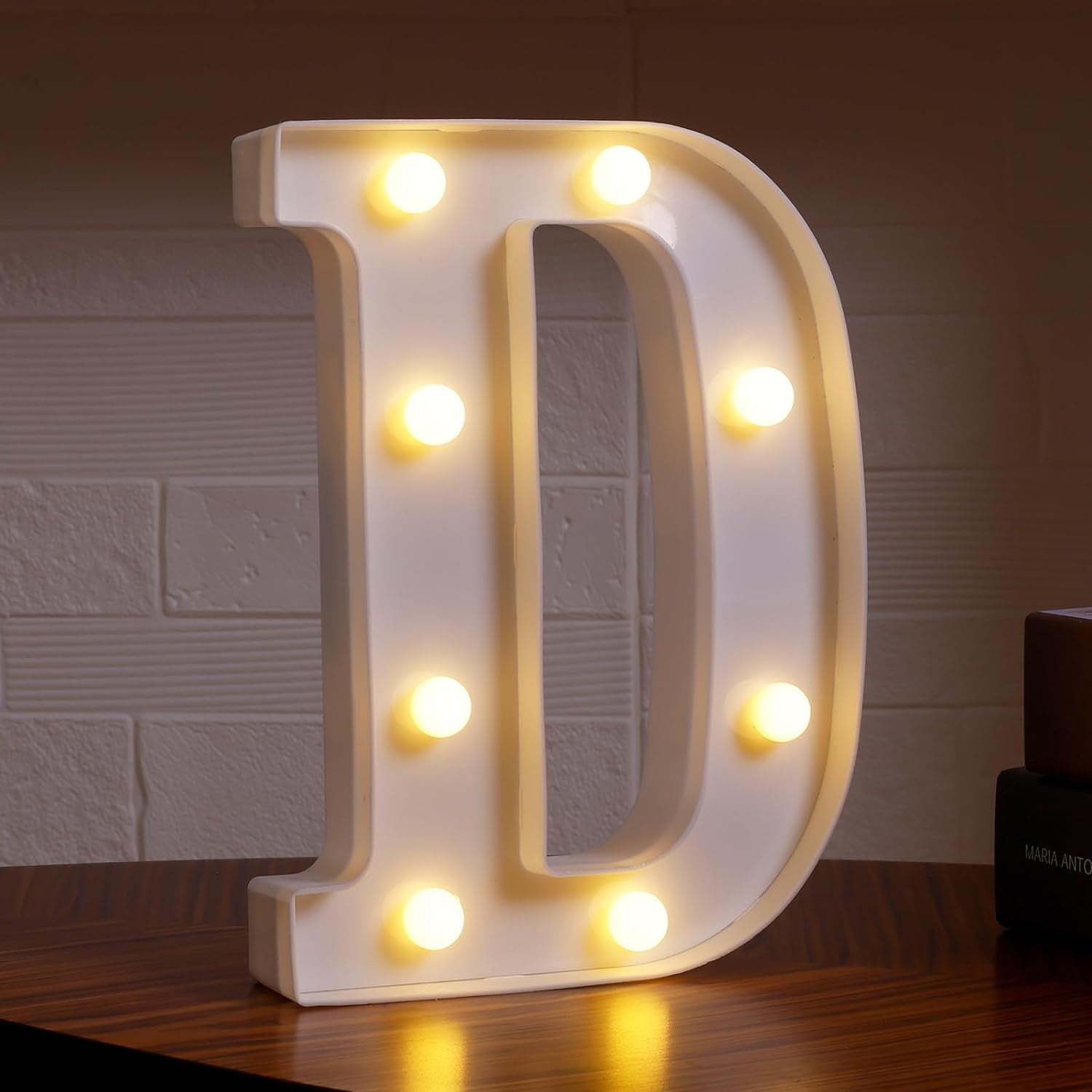 SKYSONIC Led Marquee Letters, 26 Alphabet Light Up Letters, Small Led ...