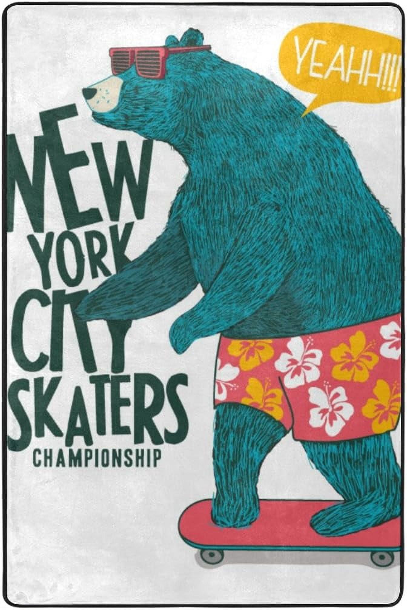 SKYSONIC Lightweight Carpet Mats Area Soft Rugs Floor Mat Doormat ...