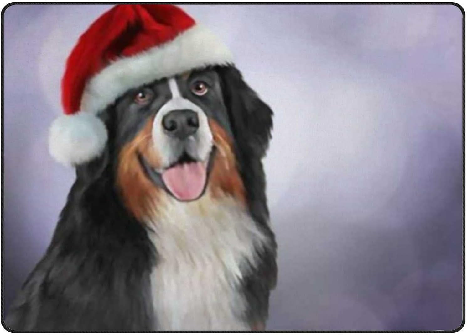 SKYSONIC Lightweight Soft Area Rugs Breed Bernese Mountain Dog in The ...