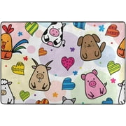 Farm Animals Rug