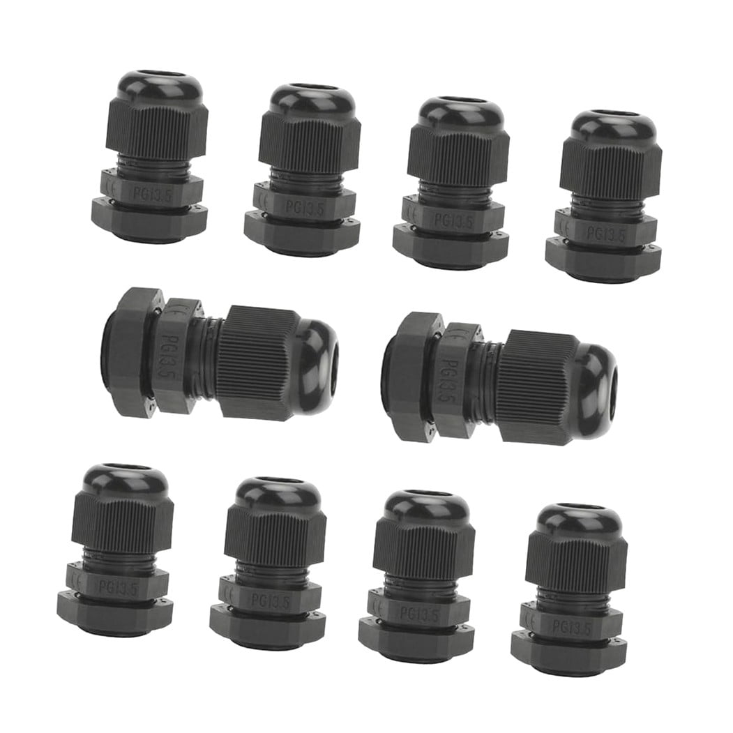 SKYSONIC Long Thread PG 13.5 Plastic Cable Gland PG13.5 Extended Thread ...