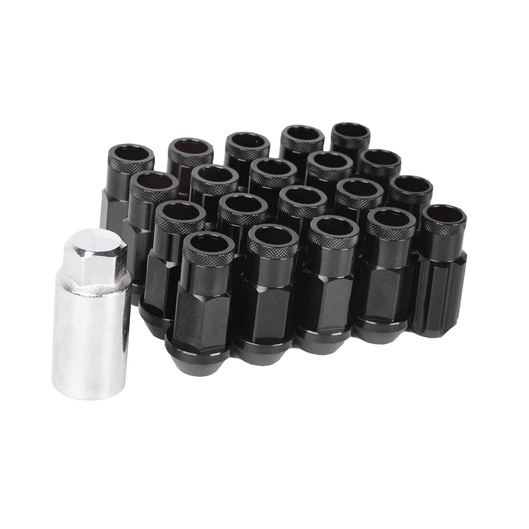 SKYSONIC M12x1.25 Lug Nut Set 20 PCS, Wheel Lock Bulge Acorn Open End ...
