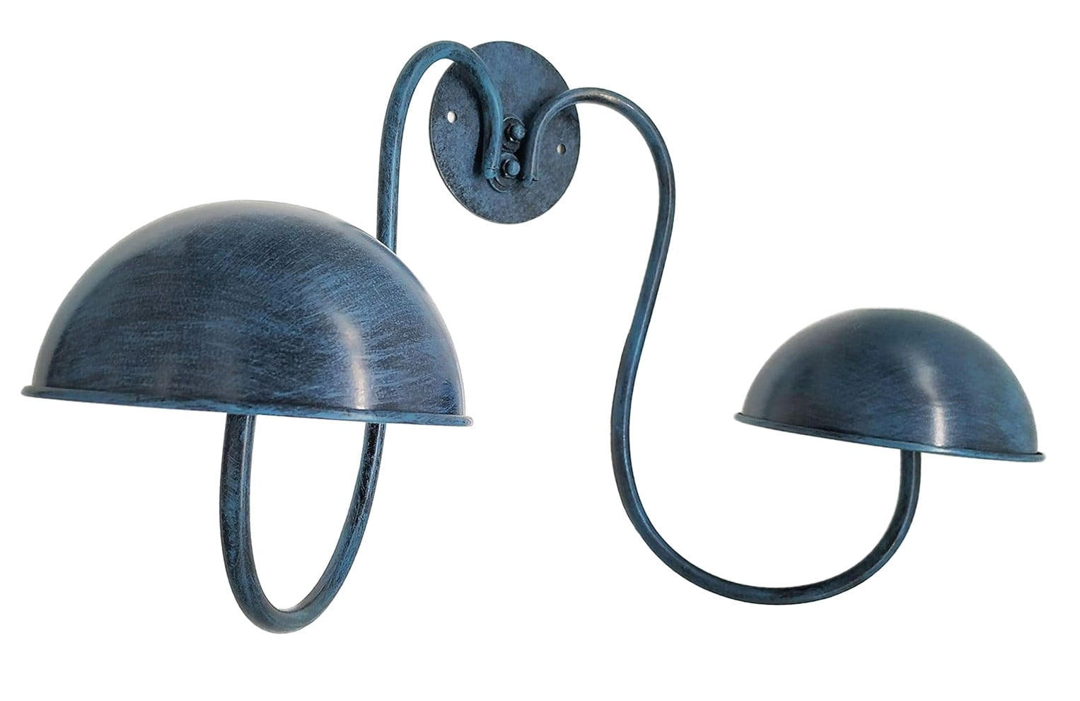 SKYSONIC Metal Wall Mounted Entryway Retail /Wig Display Stand / 2 ...