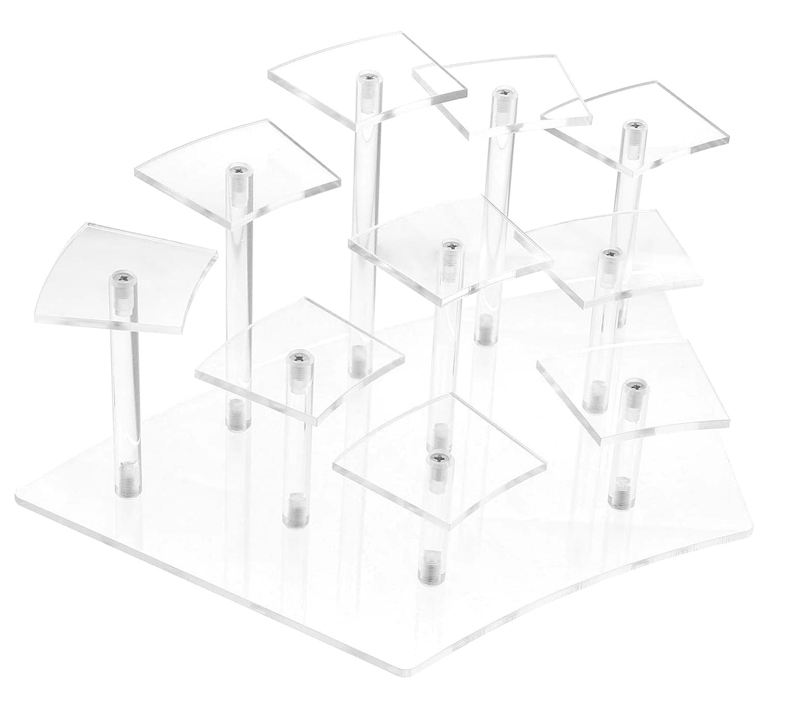 SKYSONIC Multi-Tier Handheld Display Stand, Acrylic Organizer for ...