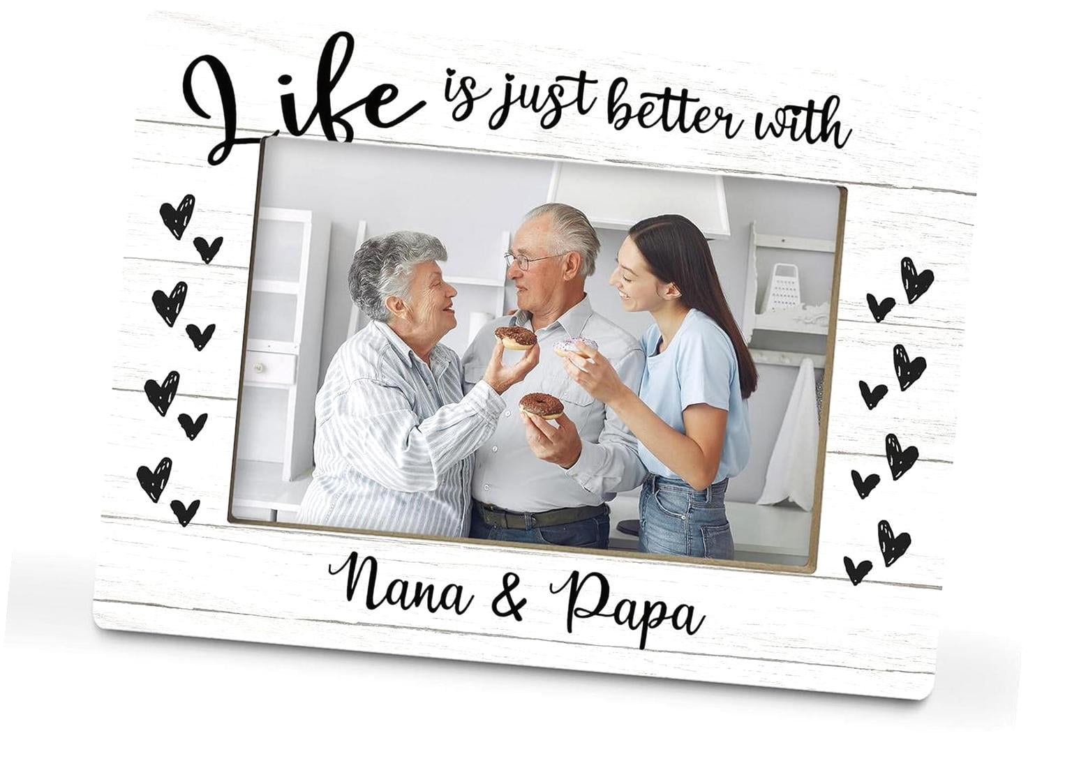 SKYSONIC Nana Papa Picture Frame, For Grandparents Nana and Papa, From ...