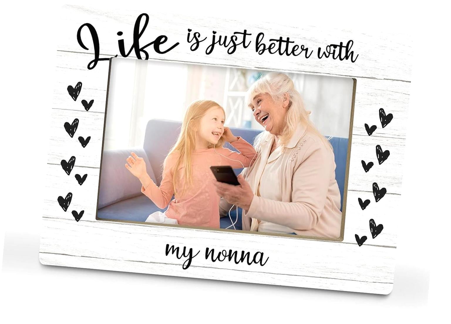 SKYSONIC Nonna Picture Frame, Grandmother Nanny from Grandchildren ...