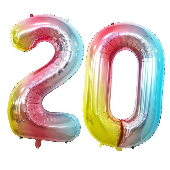 Giant 40" 40 Jelly Foil Number Balloons Photo Shoot 40th Birthday Float ...